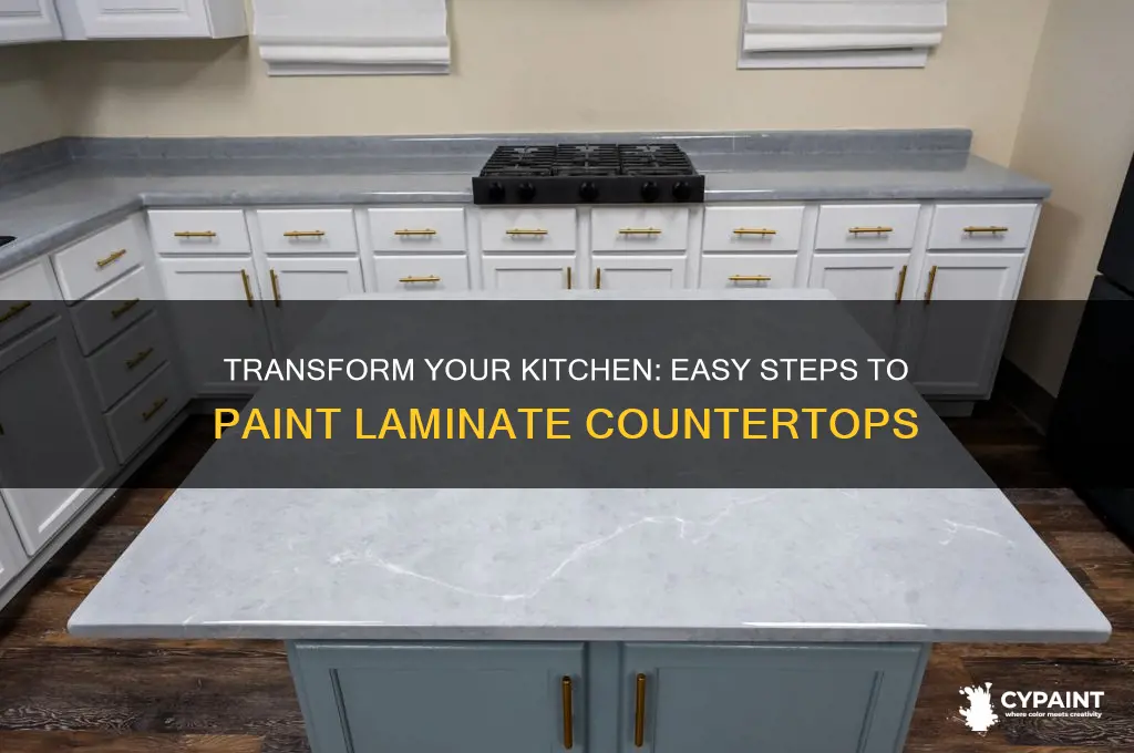 Transform Your Kitchen: Easy Steps To Paint Laminate Countertops | CyPaint