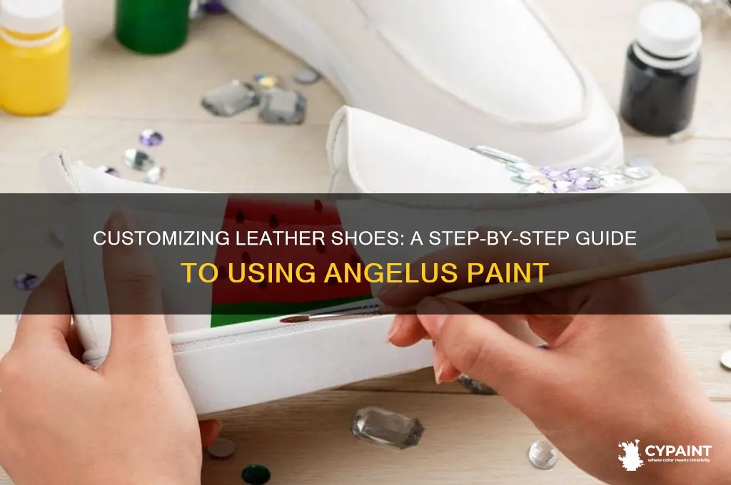 Customizing Leather Shoes: A Step-By-Step Guide To Using Angelus Paint ...