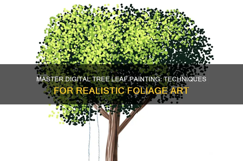 Master Digital Tree Leaf Painting: Techniques For Realistic Foliage Art ...