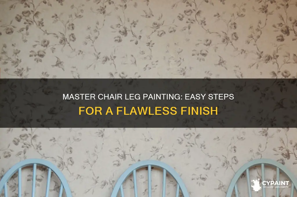 Master Chair Leg Painting: Easy Steps For A Flawless Finish | CyPaint