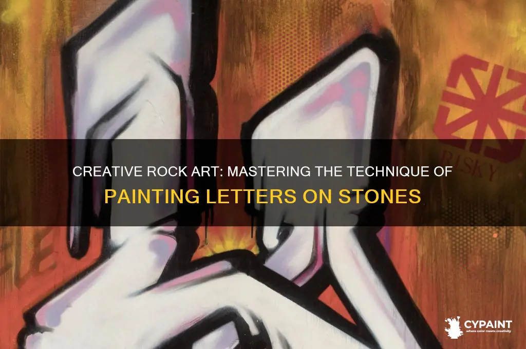 Creative Rock Art: Mastering The Technique Of Painting Letters On ...
