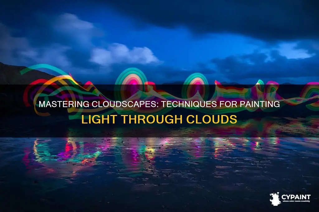 Mastering Cloudscapes: Techniques For Painting Light Through Clouds ...