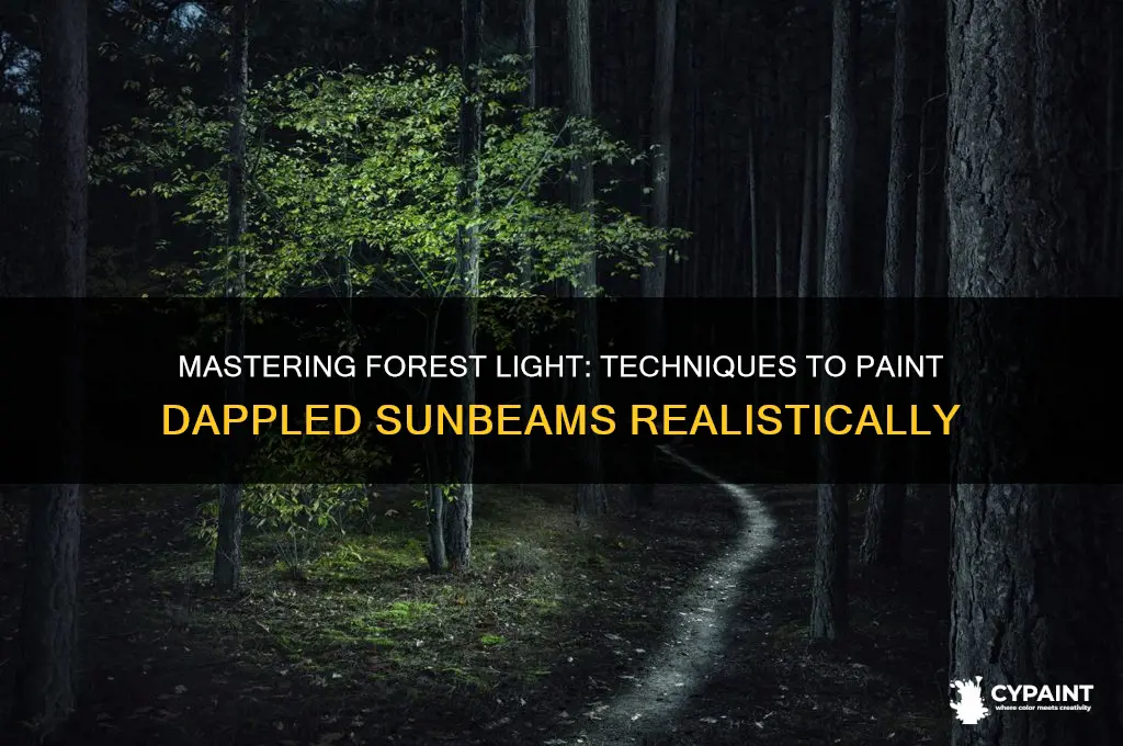 Mastering Forest Light: Techniques To Paint Dappled Sunbeams ...
