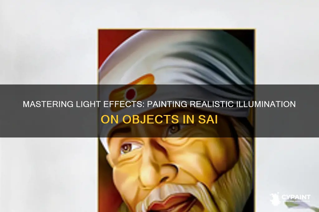 Mastering Light Effects: Painting Realistic Illumination On Objects In ...