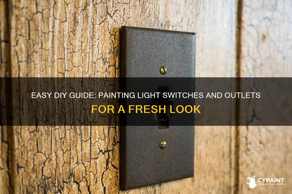Easy Diy Guide: Painting Light Switches And Outlets For A Fresh Look ...
