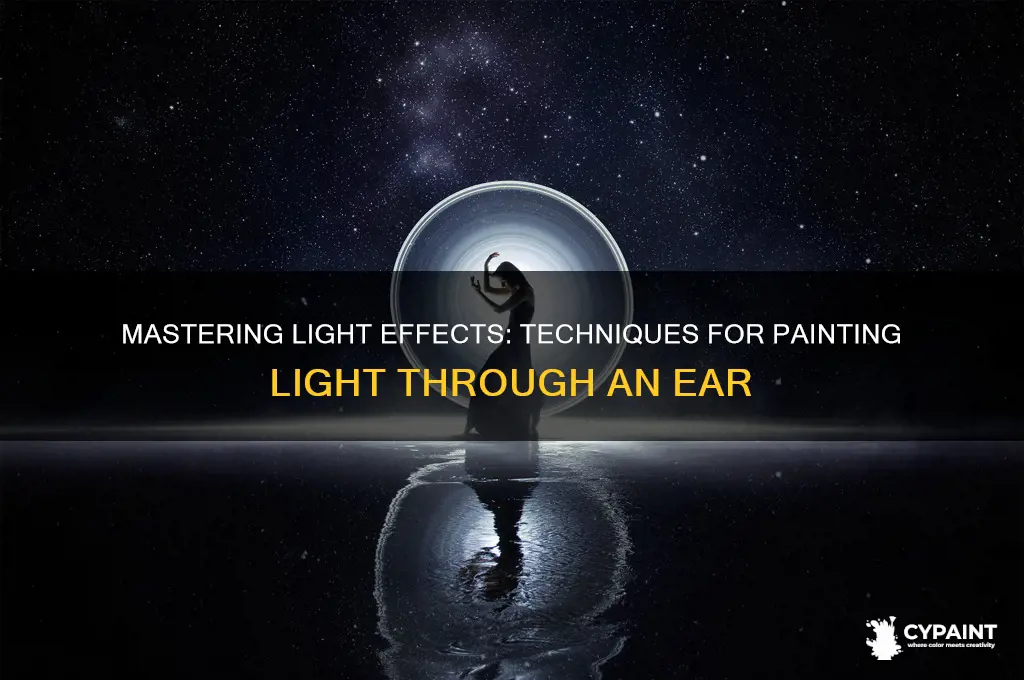 Mastering Light Effects: Techniques For Painting Light Through An Ear ...