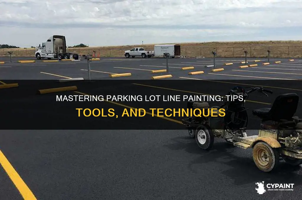 Mastering Parking Lot Line Painting: Tips, Tools, And Techniques | CyPaint