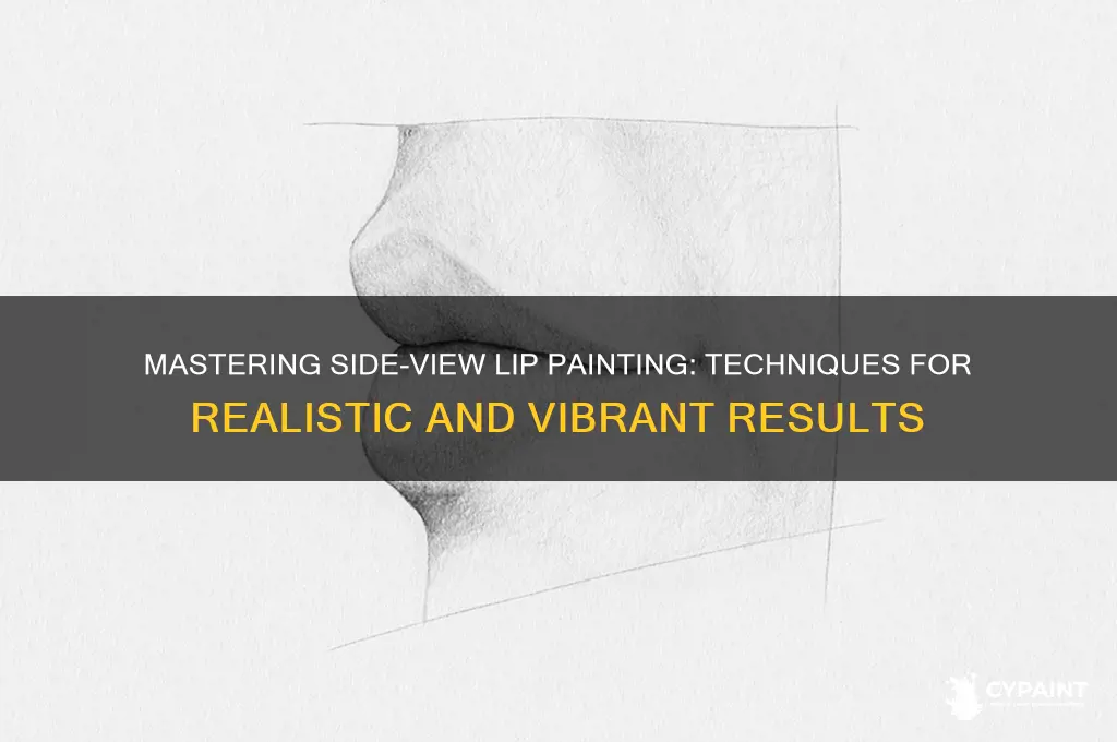 Mastering Side-View Lip Painting: Techniques For Realistic And Vibrant ...