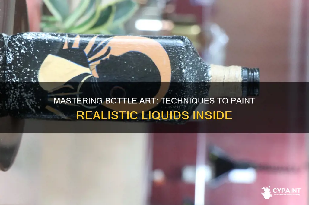 Mastering Bottle Art: Techniques To Paint Realistic Liquids Inside ...