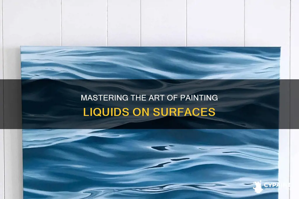 Mastering The Art Of Painting Liquids On Surfaces | CyPaint