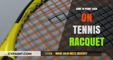 Customizing Your Gear: A Step-By-Step Guide To Painting Logos On Tennis ...