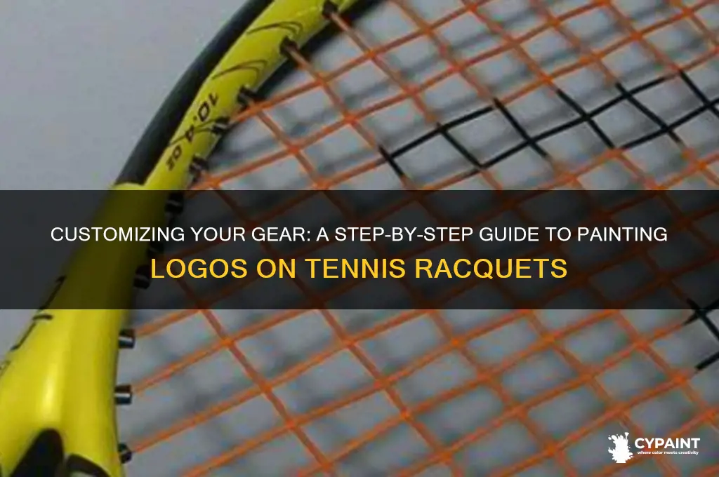 Customizing Your Gear: A Step-By-Step Guide To Painting Logos On Tennis ...