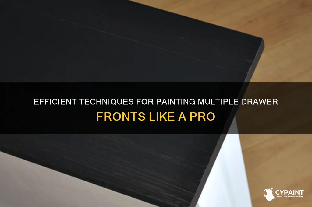 Efficient Techniques For Painting Multiple Drawer Fronts Like A Pro ...