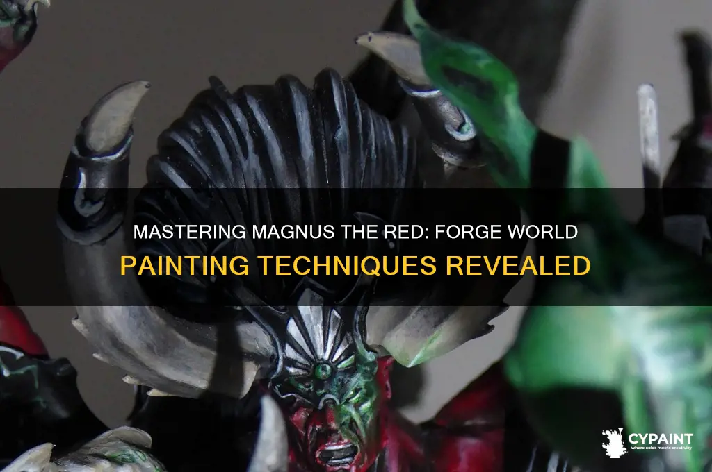 Mastering Magnus The Red: Forge World Painting Techniques Revealed ...