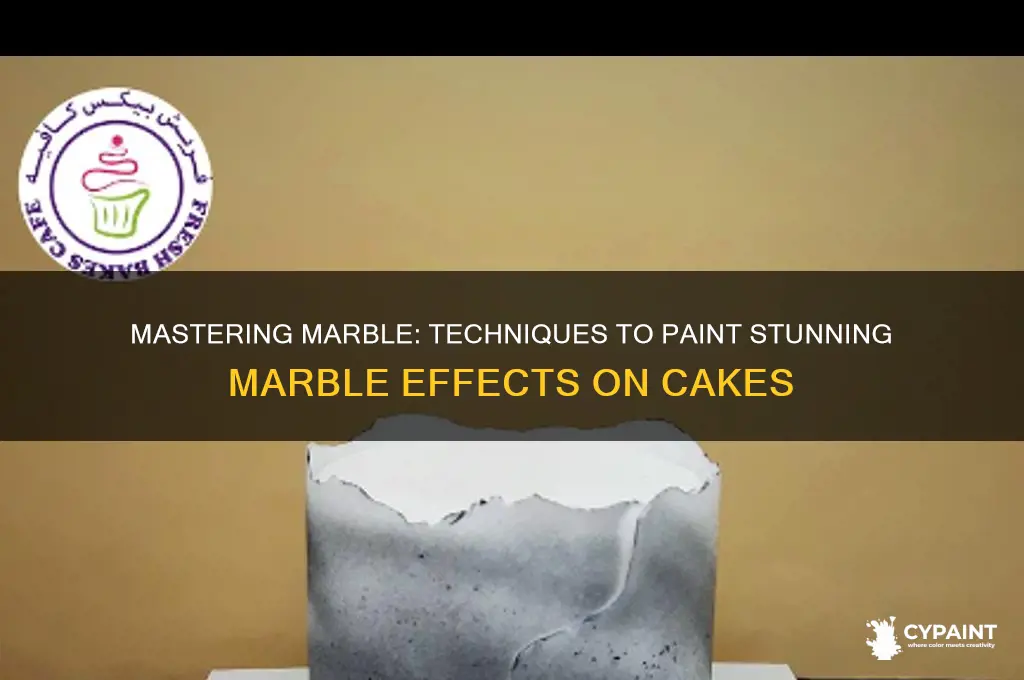 Mastering Marble: Techniques To Paint Stunning Marble Effects On Cakes ...