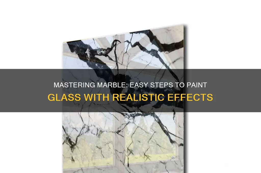 Mastering Marble: Easy Steps To Paint Glass With Realistic Effects ...