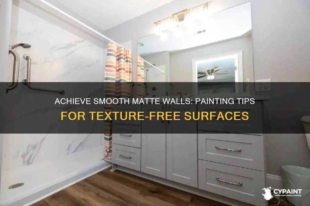Achieve Smooth Matte Walls: Painting Tips For Texture-Free Surfaces ...