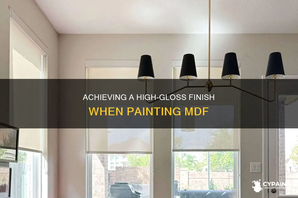 Achieving A High-Gloss Finish When Painting Mdf | CyPaint