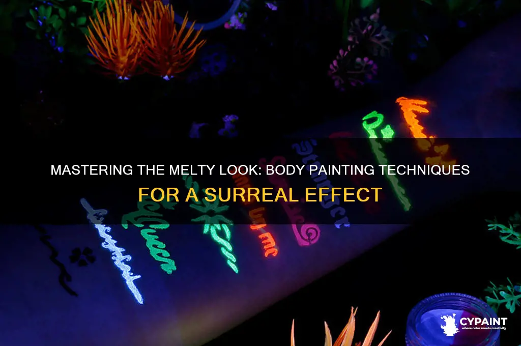 Mastering The Melty Look: Body Painting Techniques For A Surreal Effect ...