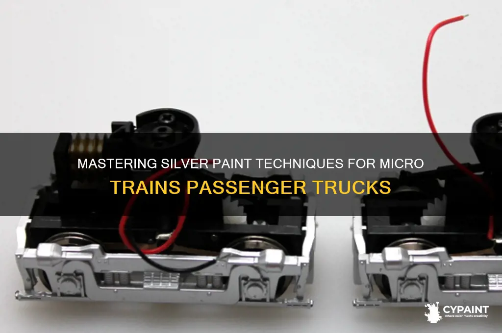 Mastering Silver Paint Techniques For Micro Trains Passenger Trucks ...