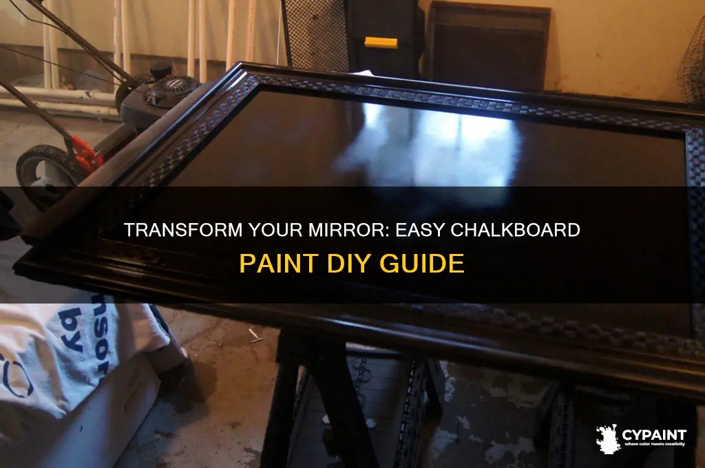 Transform Your Mirror: Easy Chalkboard Paint Diy Guide | CyPaint