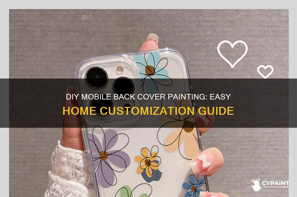Diy Mobile Back Cover Painting: Easy Home Customization Guide | CyPaint