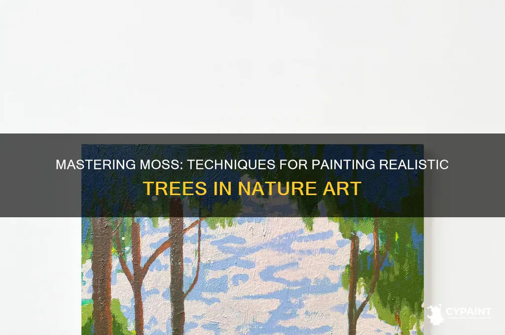 Mastering Moss: Techniques For Painting Realistic Trees In Nature Art ...