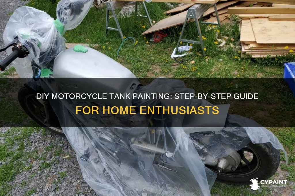 Diy Motorcycle Tank Painting: Step-By-Step Guide For Home Enthusiasts ...