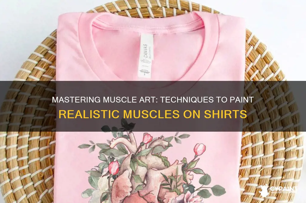 Mastering Muscle Art: Techniques To Paint Realistic Muscles On Shirts ...