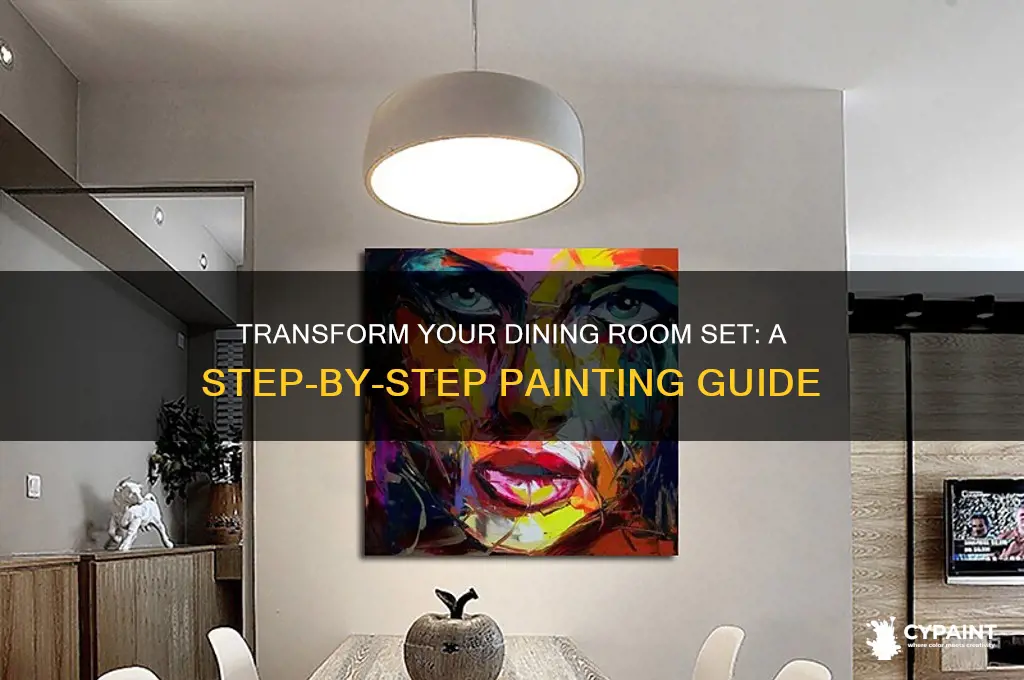 Transform Your Dining Room Set: A Step-By-Step Painting Guide | CyPaint