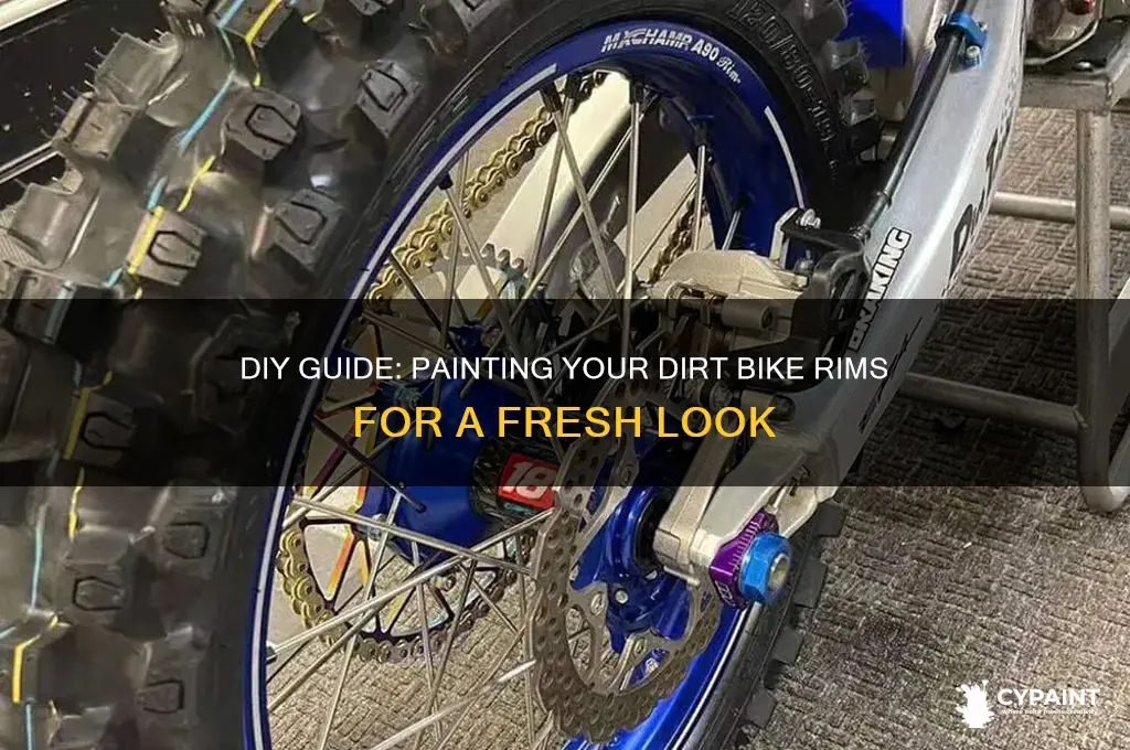 Diy Guide: Painting Your Dirt Bike Rims For A Fresh Look | CyPaint