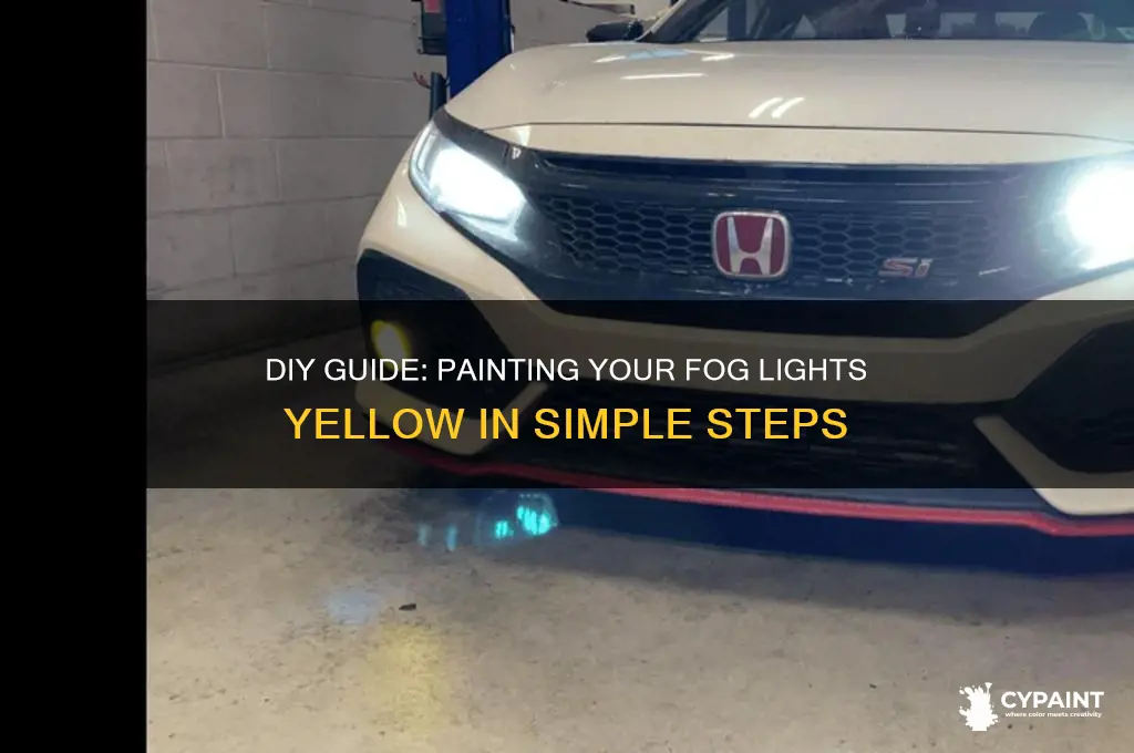 Diy Guide: Painting Your Fog Lights Yellow In Simple Steps | CyPaint