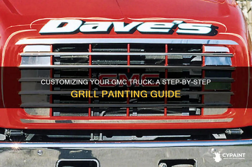 Customizing Your Gmc Truck: A Step-By-Step Grill Painting Guide | CyPaint