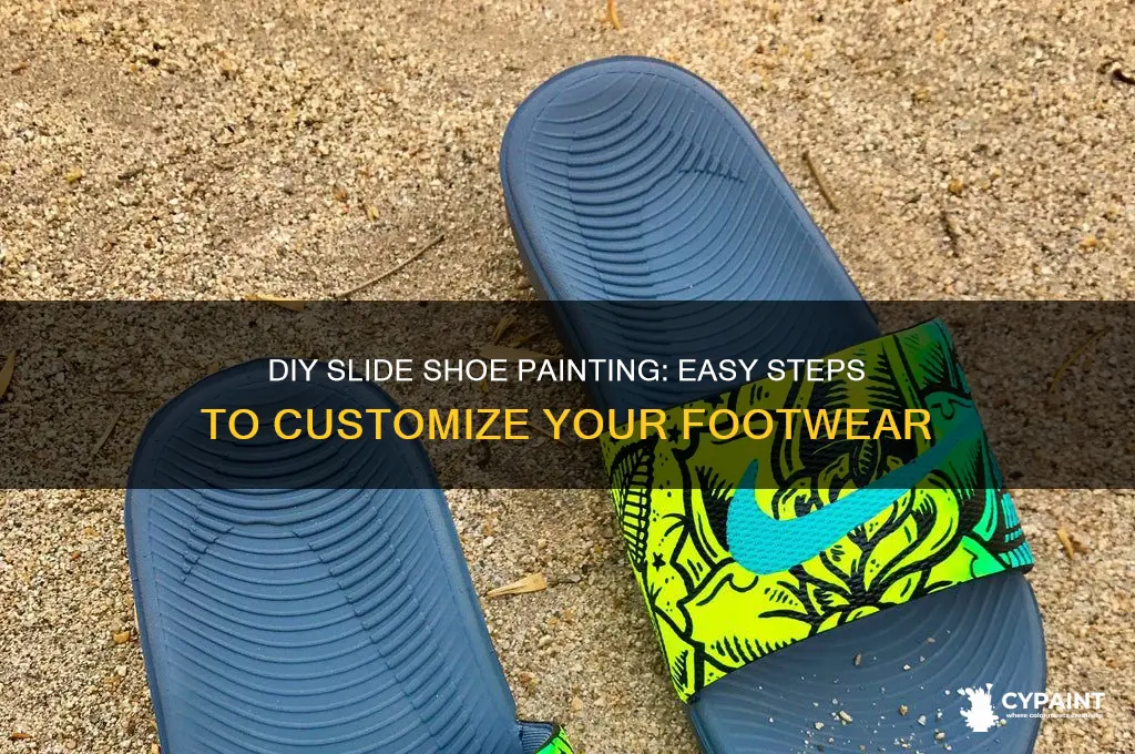 Diy Slide Shoe Painting: Easy Steps To Customize Your Footwear | CyPaint