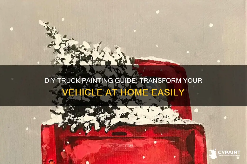 Diy Truck Painting Guide: Transform Your Vehicle At Home Easily | CyPaint