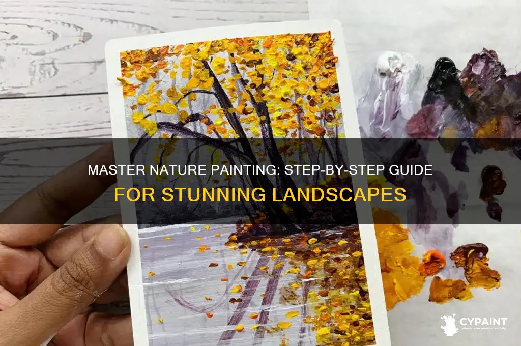 Master Nature Painting: Step-By-Step Guide For Stunning Landscapes ...