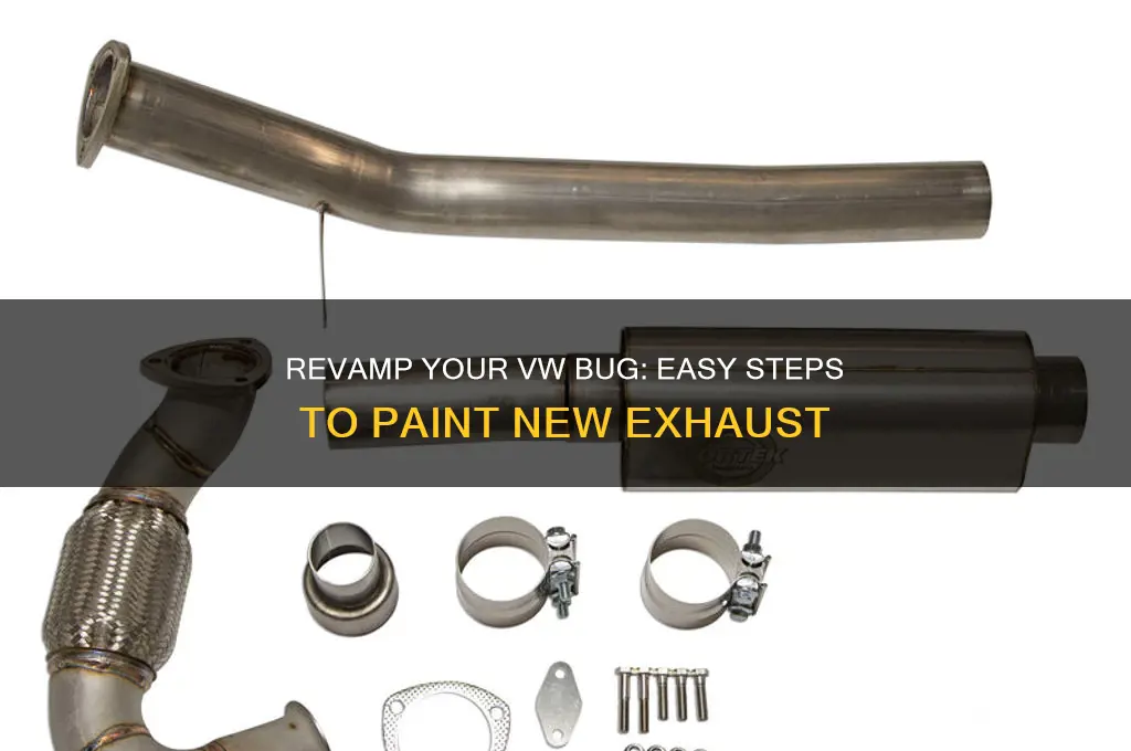 Revamp Your Vw Bug: Easy Steps To Paint New Exhaust | CyPaint