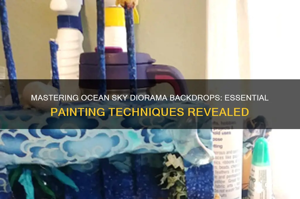 Mastering Ocean Sky Diorama Backdrops: Essential Painting Techniques ...