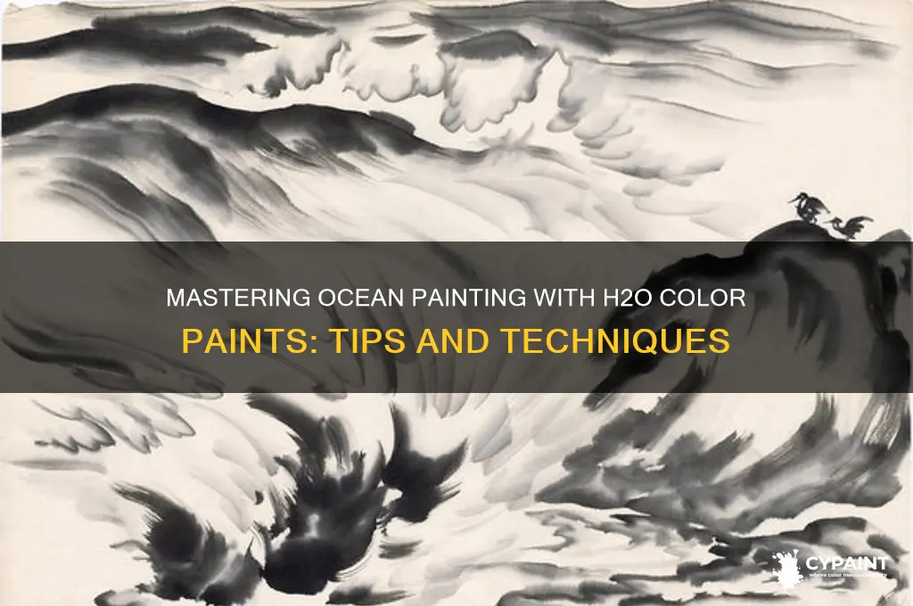 Mastering Ocean Painting With H2o Color Paints: Tips And Techniques ...