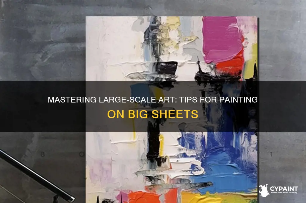 Mastering Large-Scale Art: Tips For Painting On Big Sheets | CyPaint