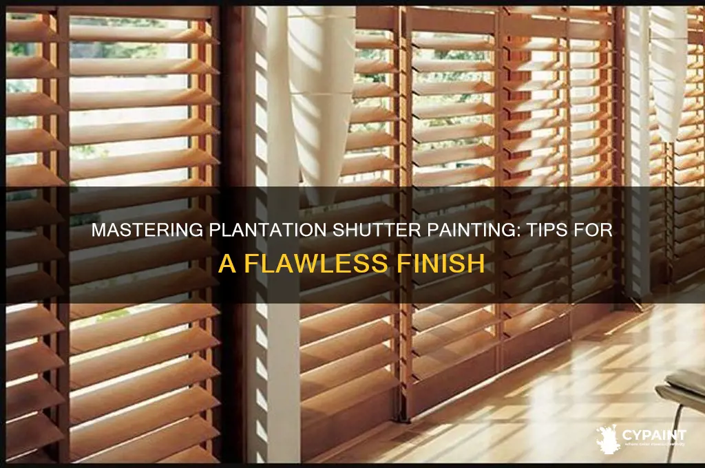 Mastering Plantation Shutter Painting: Tips For A Flawless Finish | CyPaint
