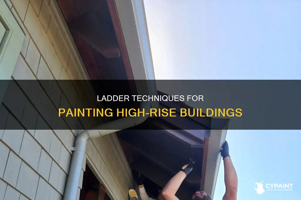 Ladder Techniques For Painting High-Rise Buildings | CyPaint