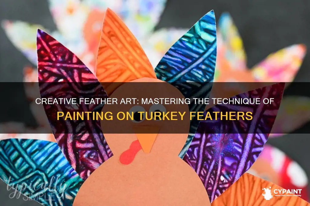 Creative Feather Art: Mastering The Technique Of Painting On Turkey ...