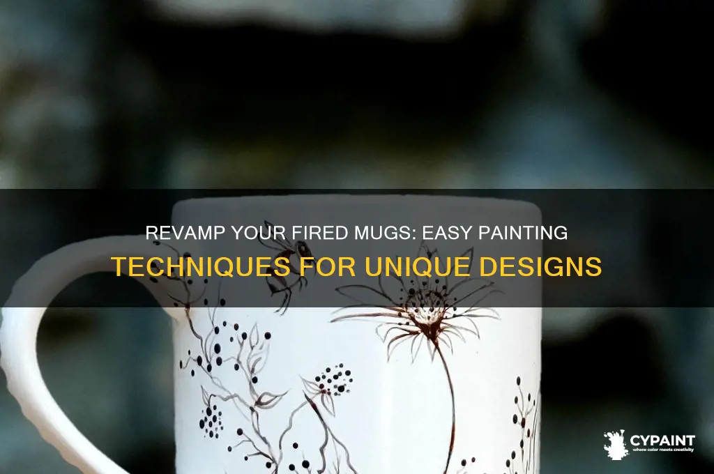 Revamp Your Fired Mugs: Easy Painting Techniques For Unique Designs ...