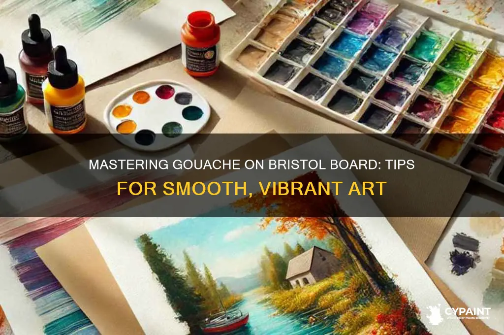 Mastering Gouache On Bristol Board: Tips For Smooth, Vibrant Art | CyPaint
