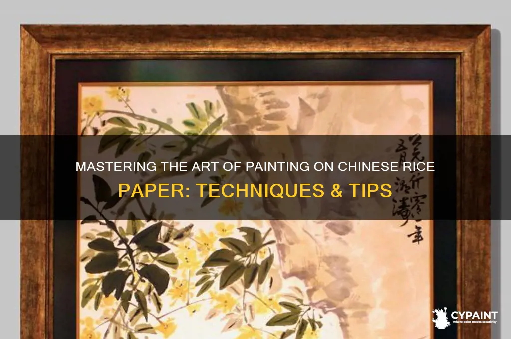 Mastering The Art Of Painting On Chinese Rice Paper: Techniques & Tips ...