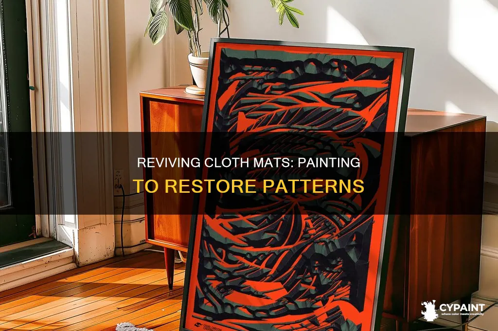 Reviving Cloth Mats: Painting To Restore Patterns | CyPaint