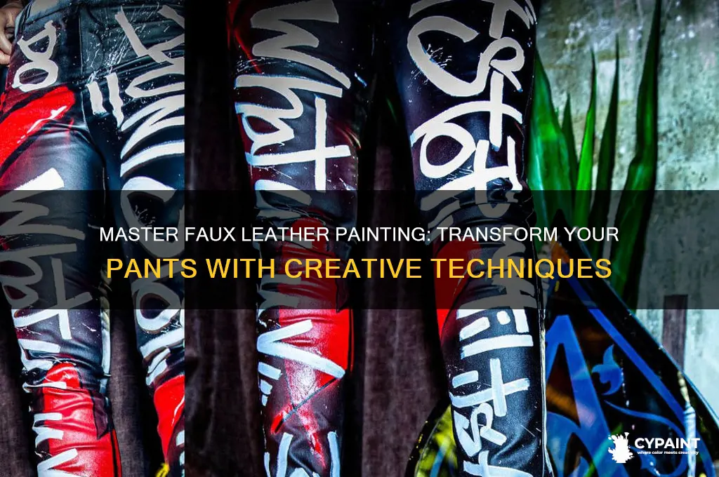 How To Paint Your Pants