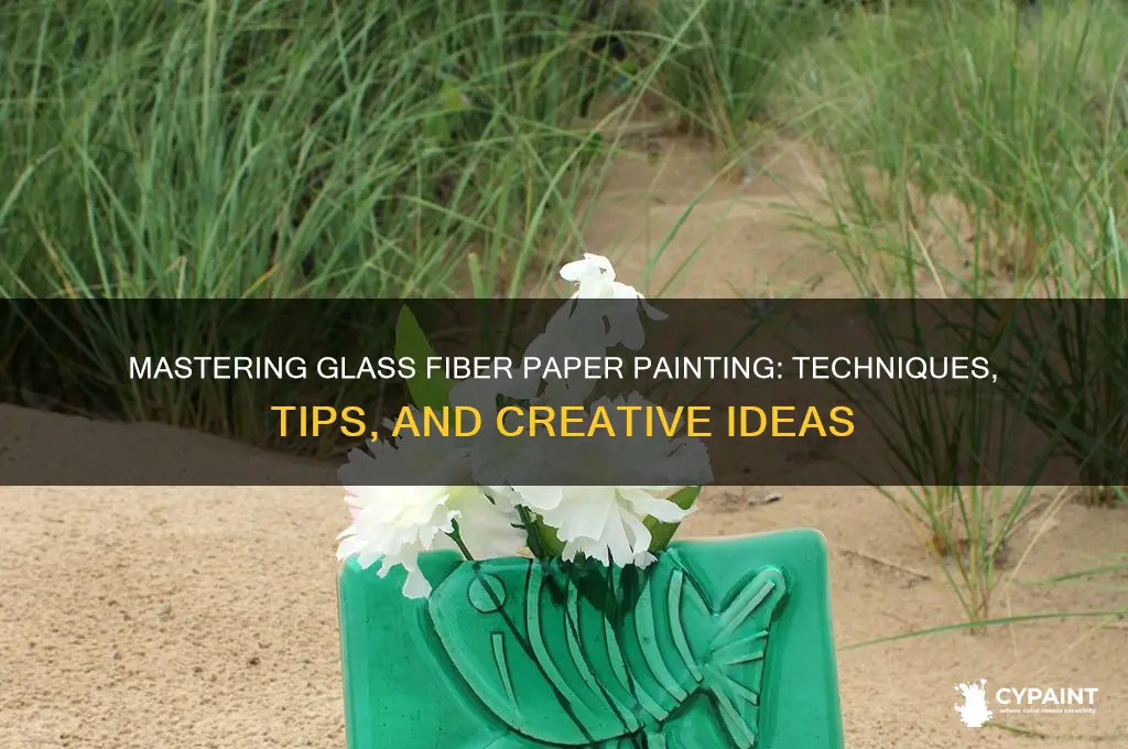 Mastering Glass Fiber Paper Painting: Techniques, Tips, And Creative ...