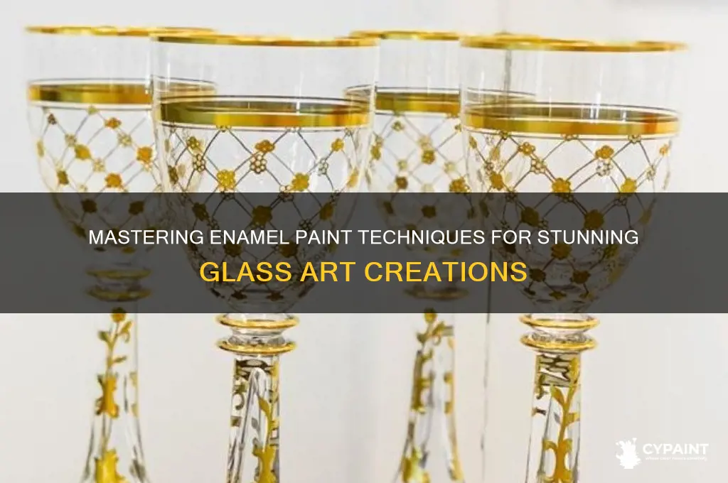 Mastering Enamel Paint Techniques For Stunning Glass Art Creations ...